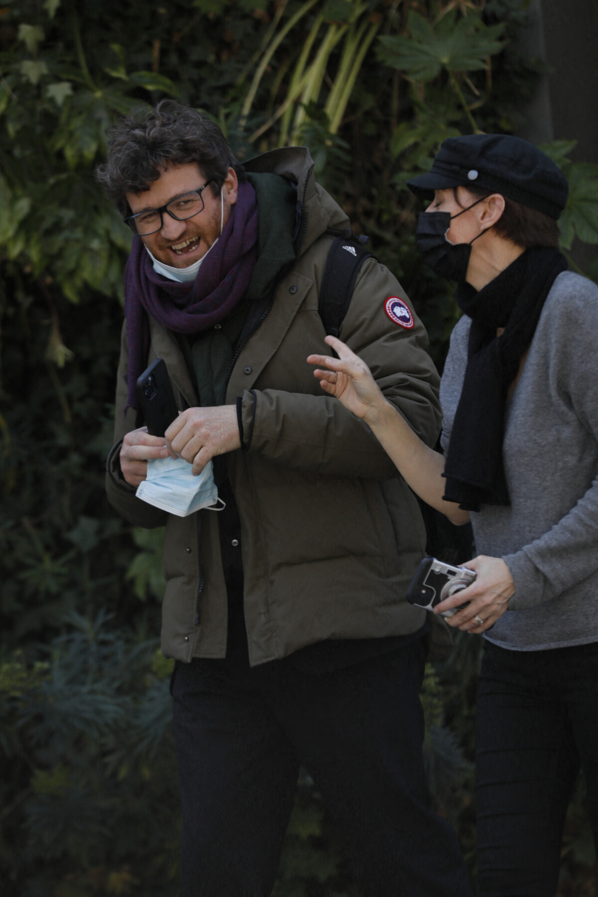 Photo : Olivier de Benoist - Les artistes quittent le studio Gabriel ...