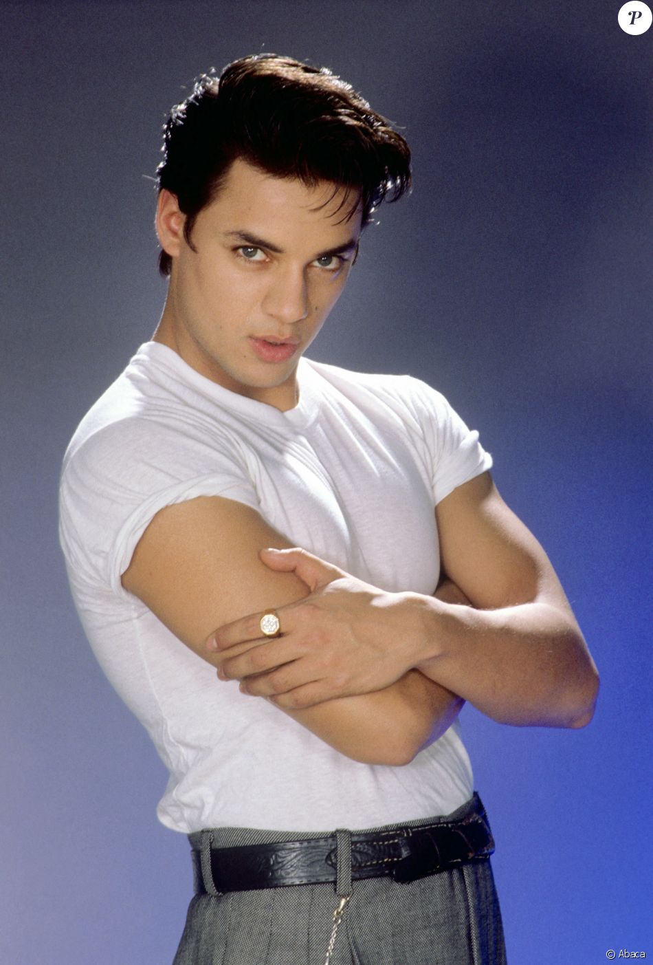Nick Kamen à Munich en Allemange, en 1986. - Purepeople