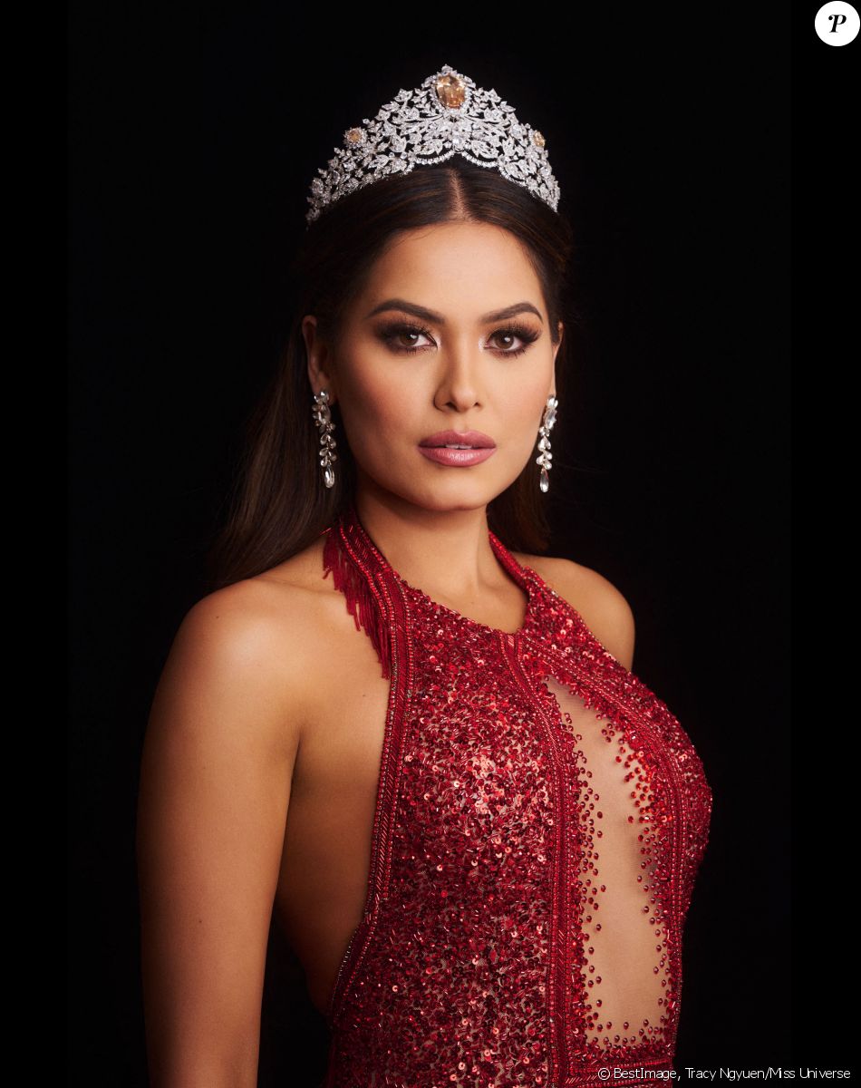 Miss Univers : Andrea Meza canon sur les photos officielles, le beau ... Miss Univers : Andrea Meza canon sur les photos officielles, le beau ...