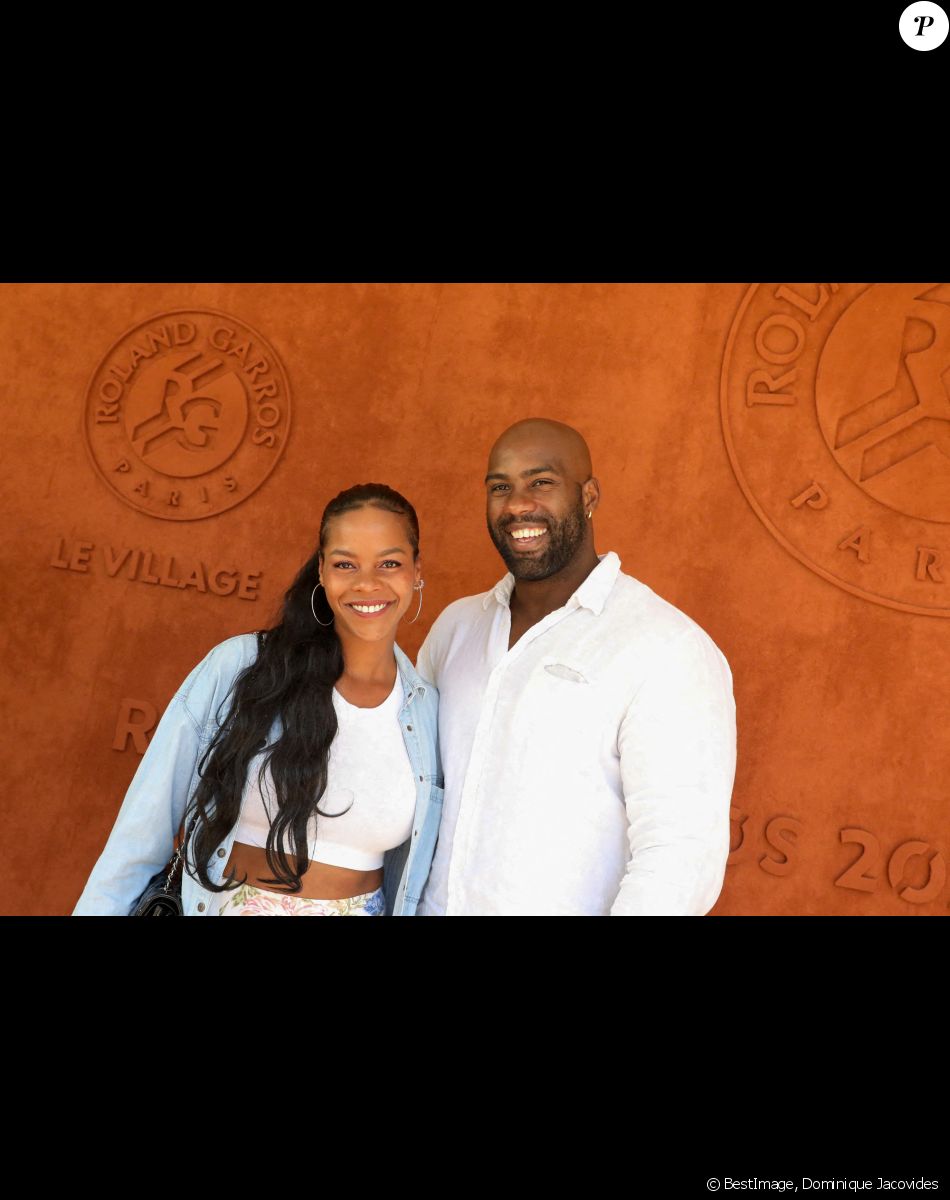 Teddy Riner et sa compagne Luthna Plocus : couple mignon à Roland ...