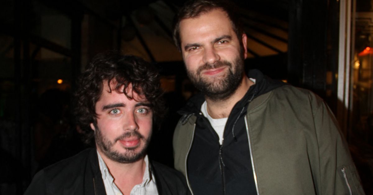 Semi-exclusif - Éric Metzger et Quentin Margot au Café de Flore à Paris ...