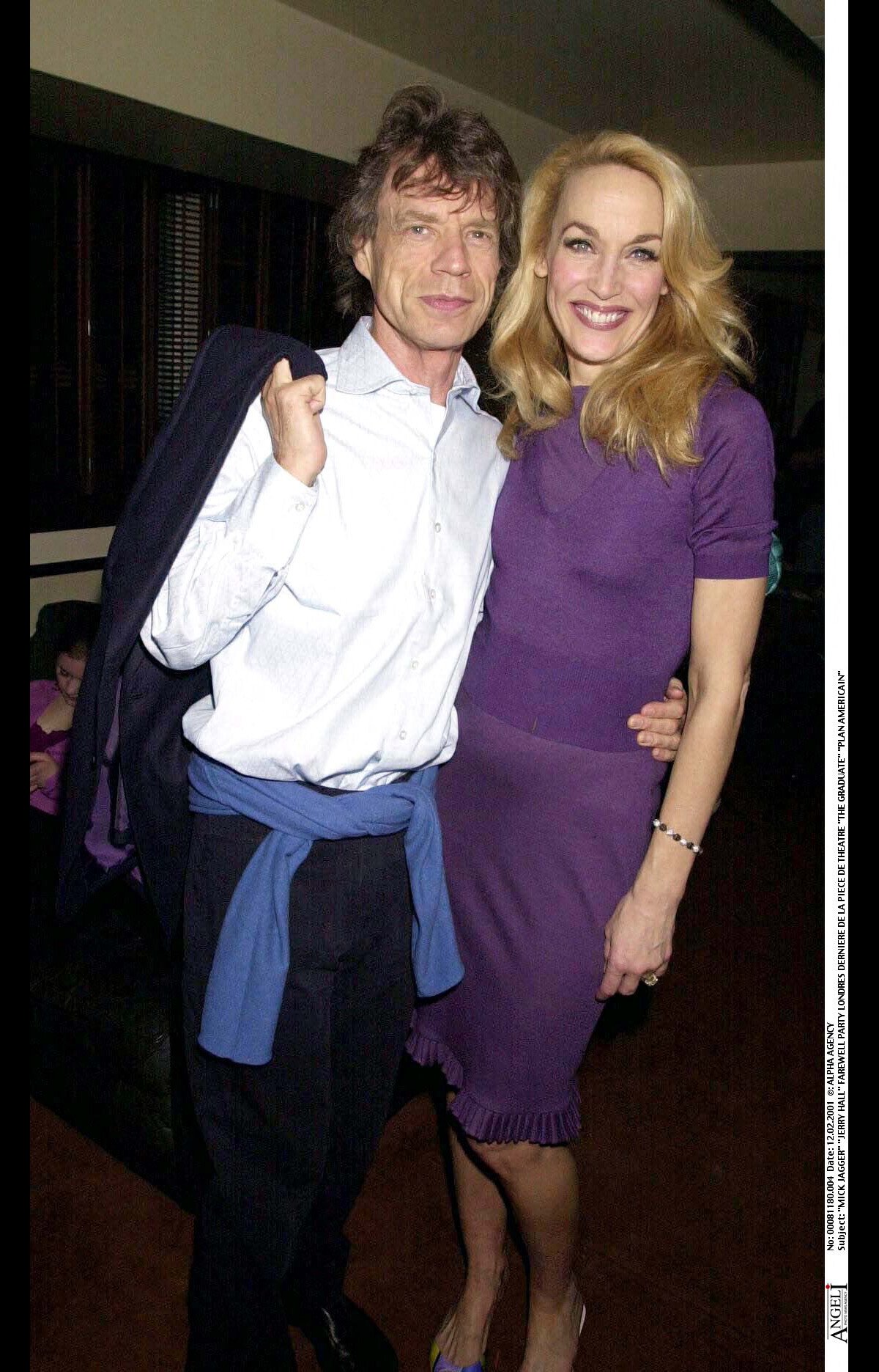 Photo : Mick Jagger et Jerry Hall à Londres - Purepeople