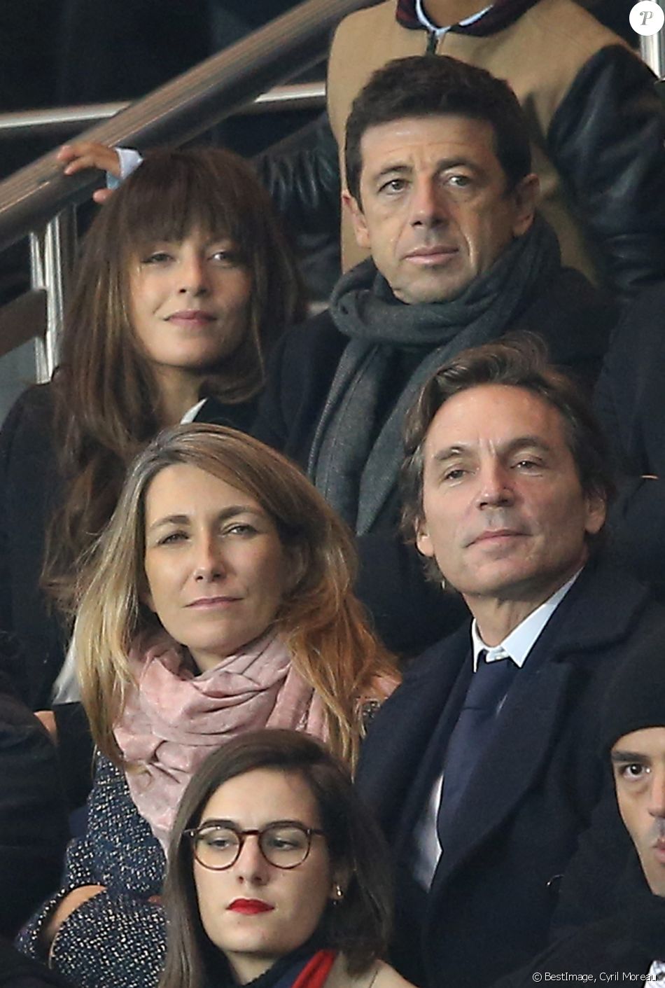 Patrick Bruel et sa compagne Caroline Nielsen, Anne-Claire Coudray et ...