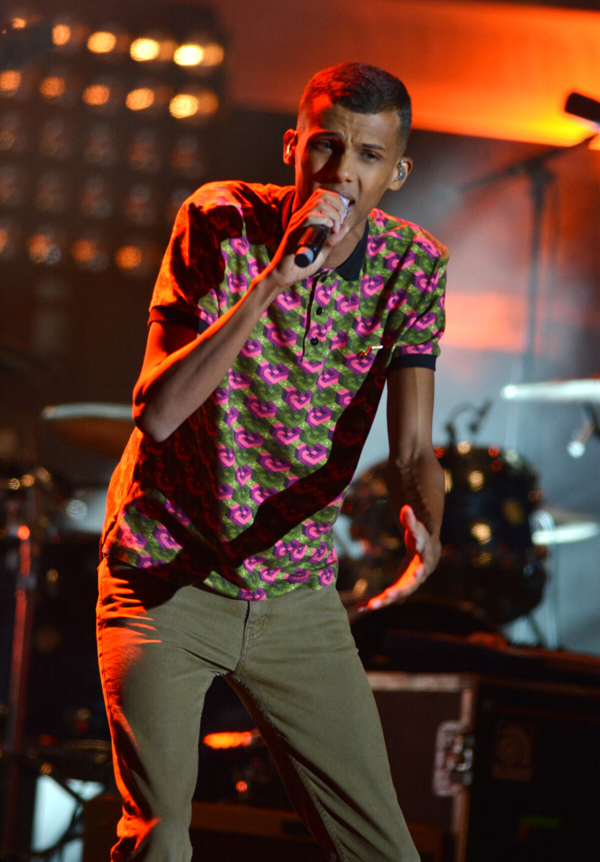 Photo : Exclusif - Stromae, ici photographié en concert sur la Grand ...