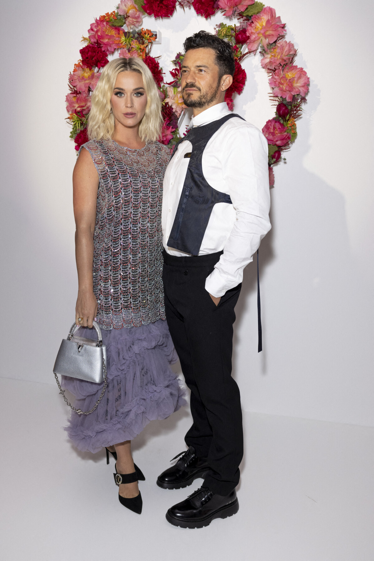 Photo : Katy Perry et Orlando Bloom au photocall du dîner de lancement ...