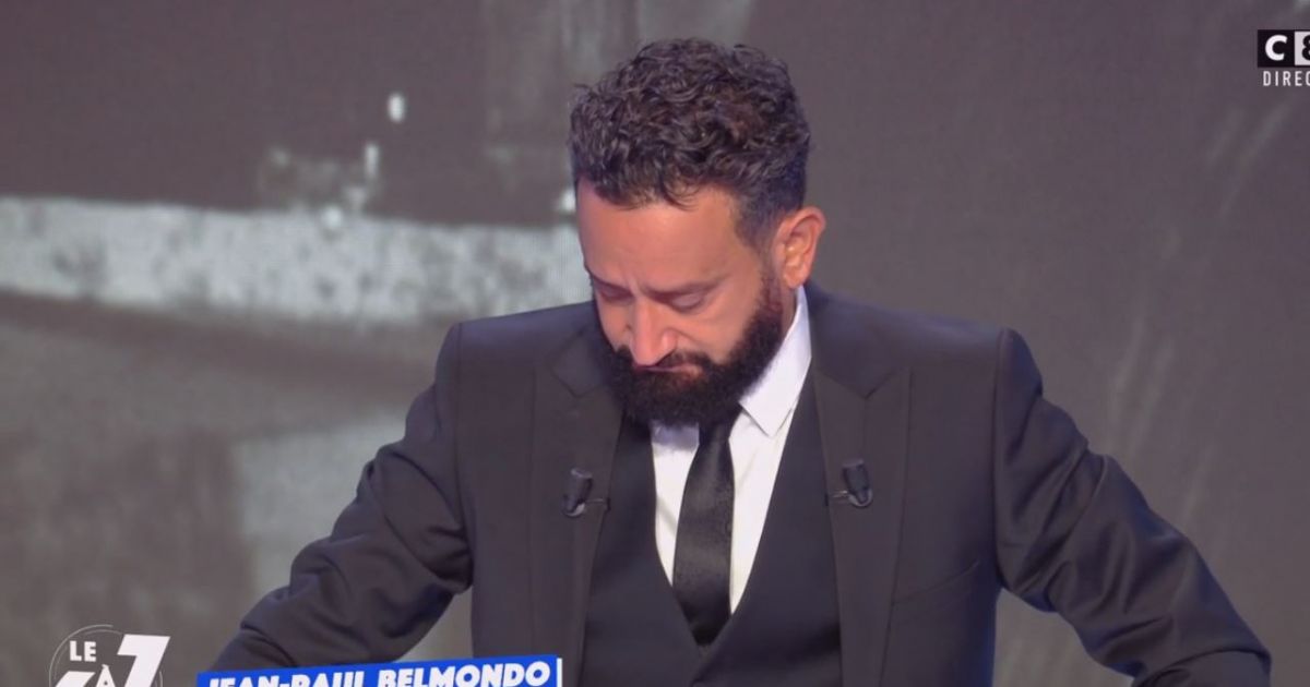 Cyril Hanouna fond en larmes en évoquant Jean-Paul Belmondo dans TPMP ...