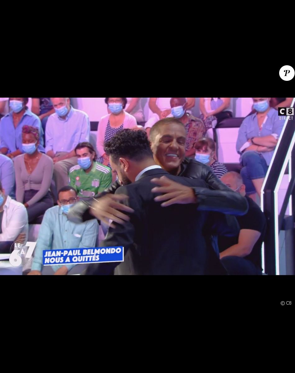 Cyril Hanouna fond en larmes en évoquant Jean-Paul Belmondo dans TPMP ...