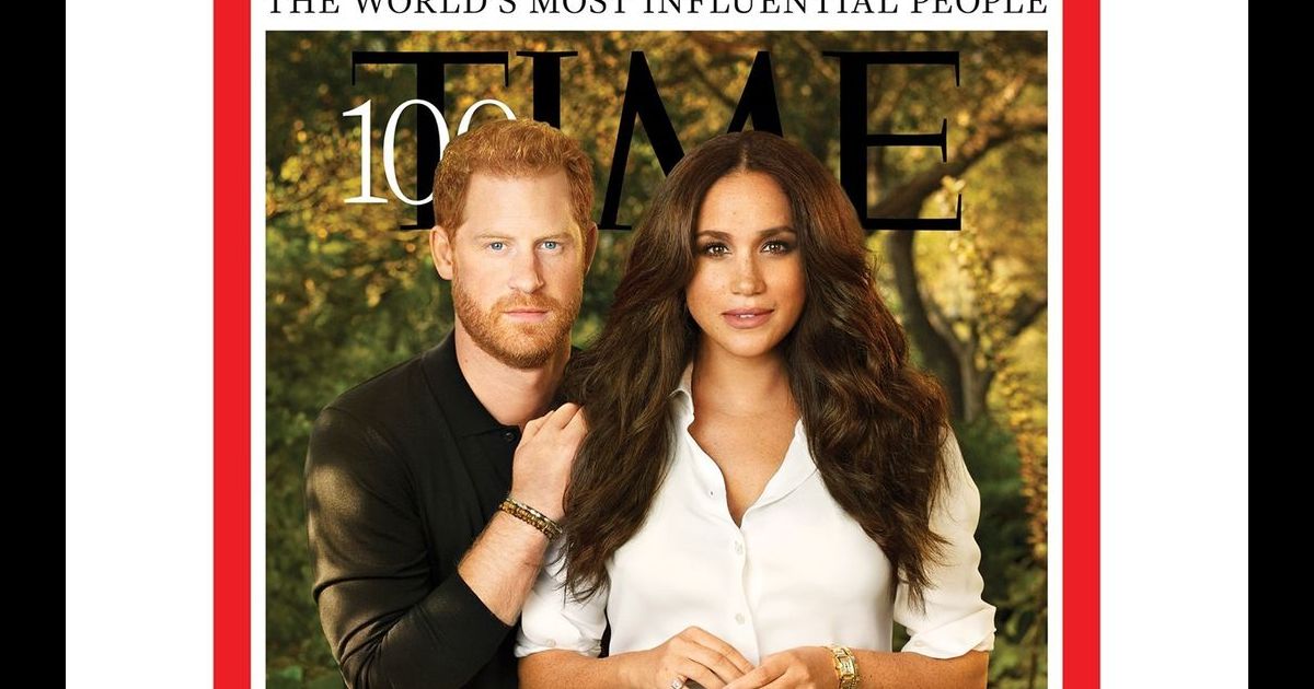 Le prince Harry et Meghan Markle en couverture du nouveau Time Magazine ...