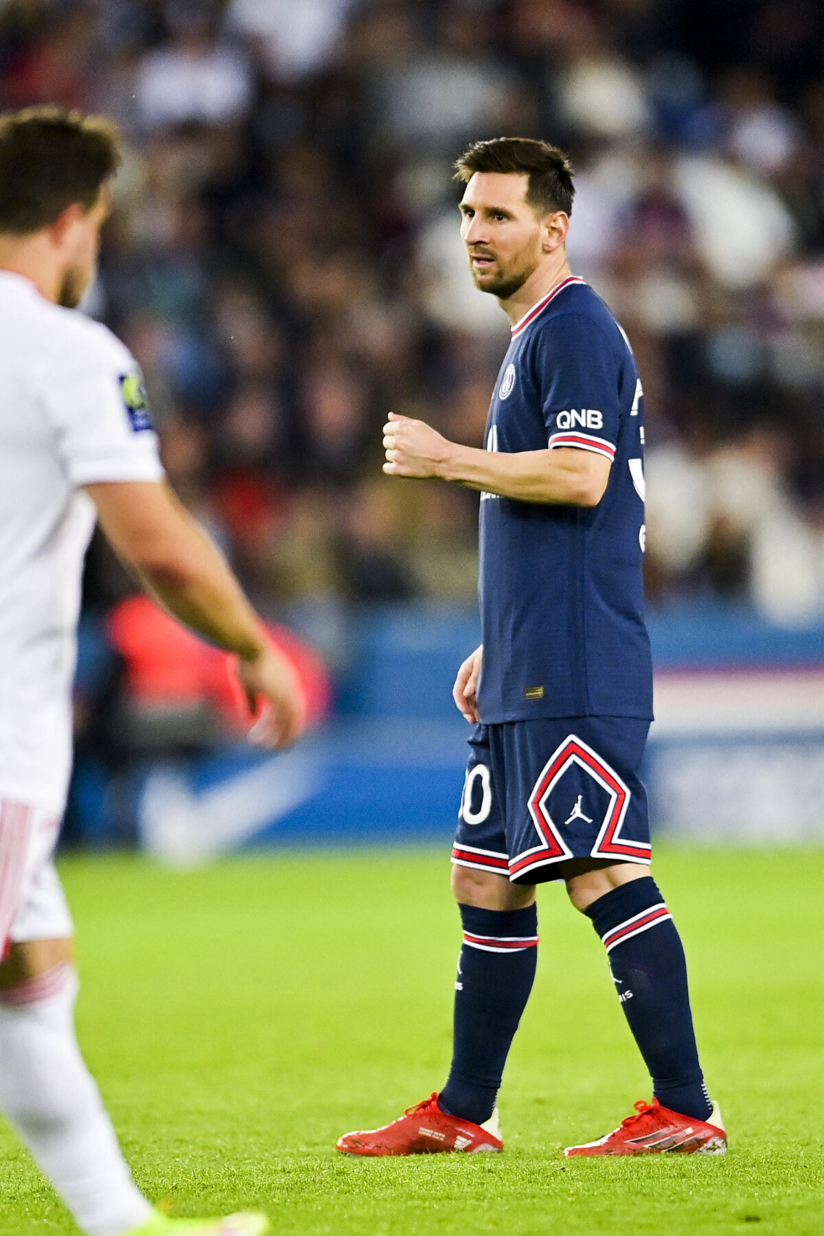 Photo : Lionel Leo Messi (PSG) - Match de football en ligue 1 Uber Eats ...