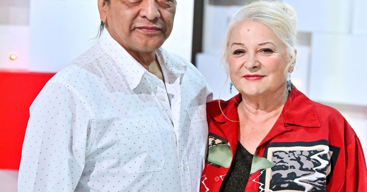 Josiane Balasko et son mari George Aguilar - Enregistrement de l ...