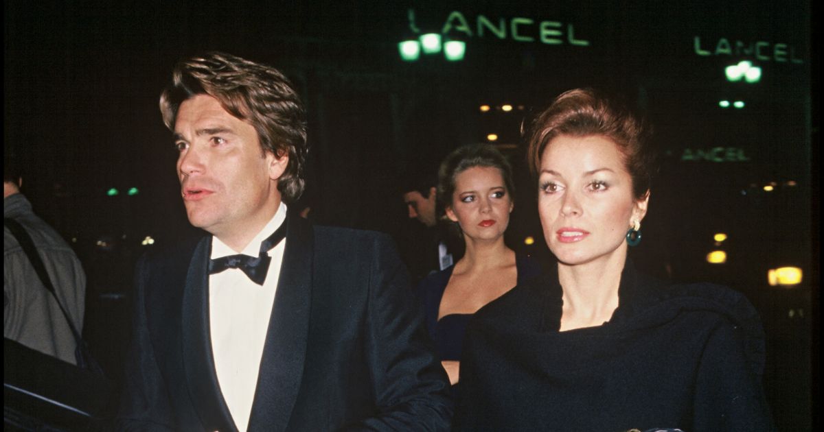 Bernard Tapie et sa femme Dominique aux Oscars de la mode en 1986 ...