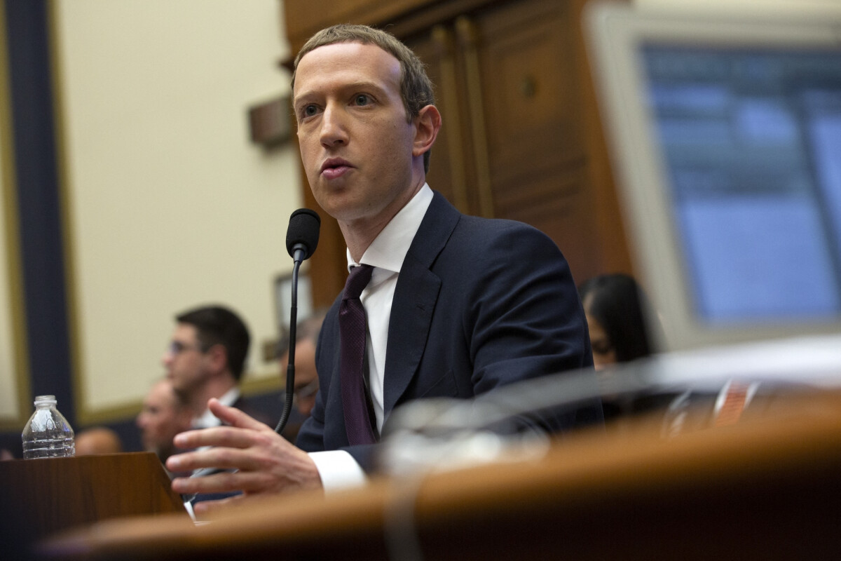 Photo : Mark Zuckerberg - Audition de Mark Zuckerberg devant le Congrès ...