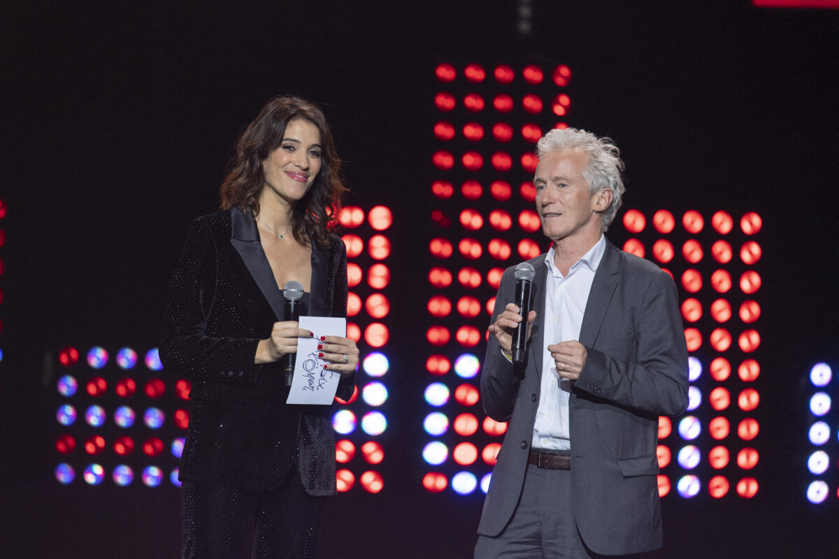 Photo : Exclusif - Laurie Cholewa, (Professeur Pascal Hammel, membre de la fondation ARCAD ...