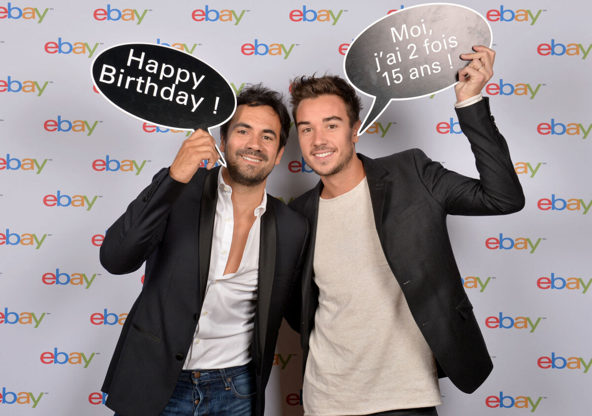Photo : Alex Goude et son mari Romain - Photocall de la soirée des 15 ...