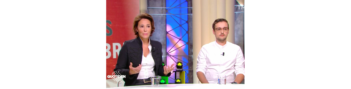 Vidéo : La journaliste Roselyne Febvre et son fils Romain sur TMC dans ...