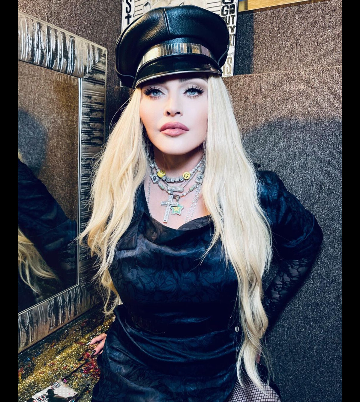 Photo : Madonna sur Instagram. Le 10 octovre 2021. - Purepeople