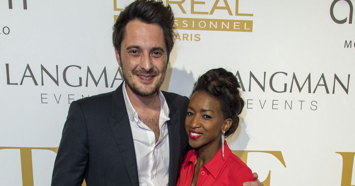 Vincent Cerutti et sa compagne Hapsatou Sy - Couture Ball by Langman ...