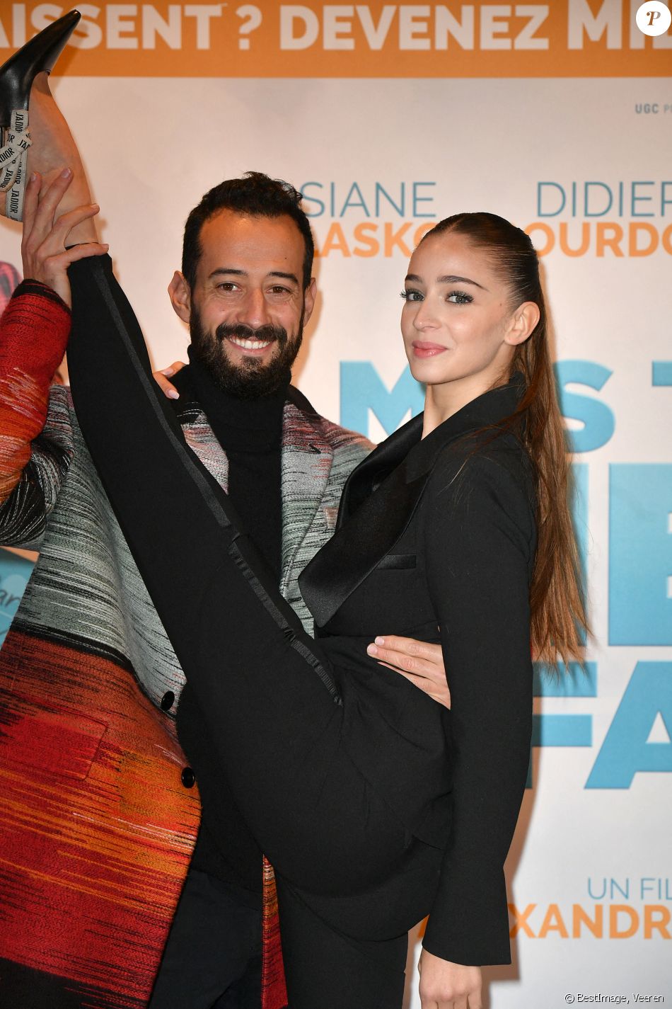 Mathieu Forget, Victoria Dauberville - Avant-première du film Mes très ...
