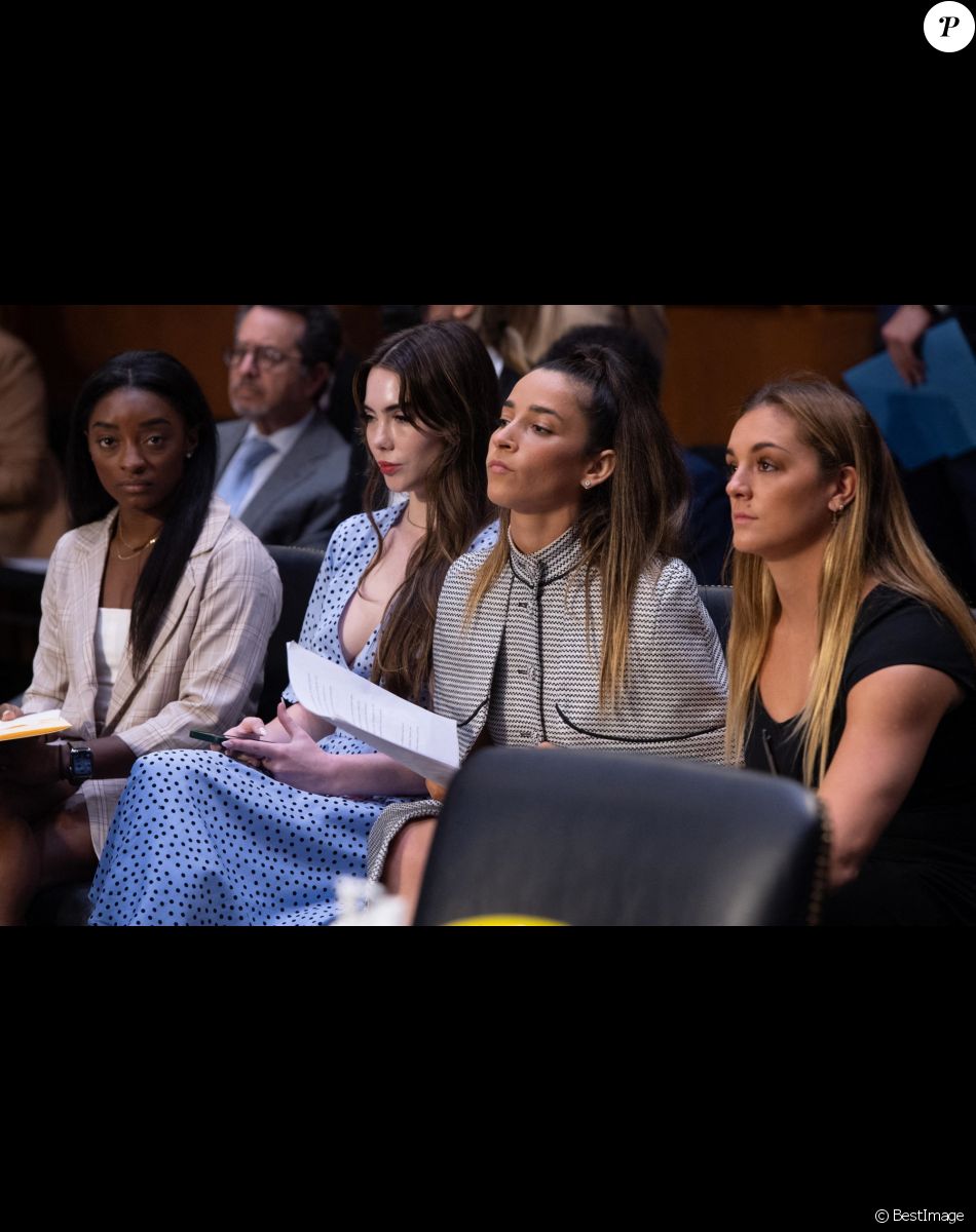 Simone Biles et les gymnastes victimes d'agression sexuelles obtiennent ...