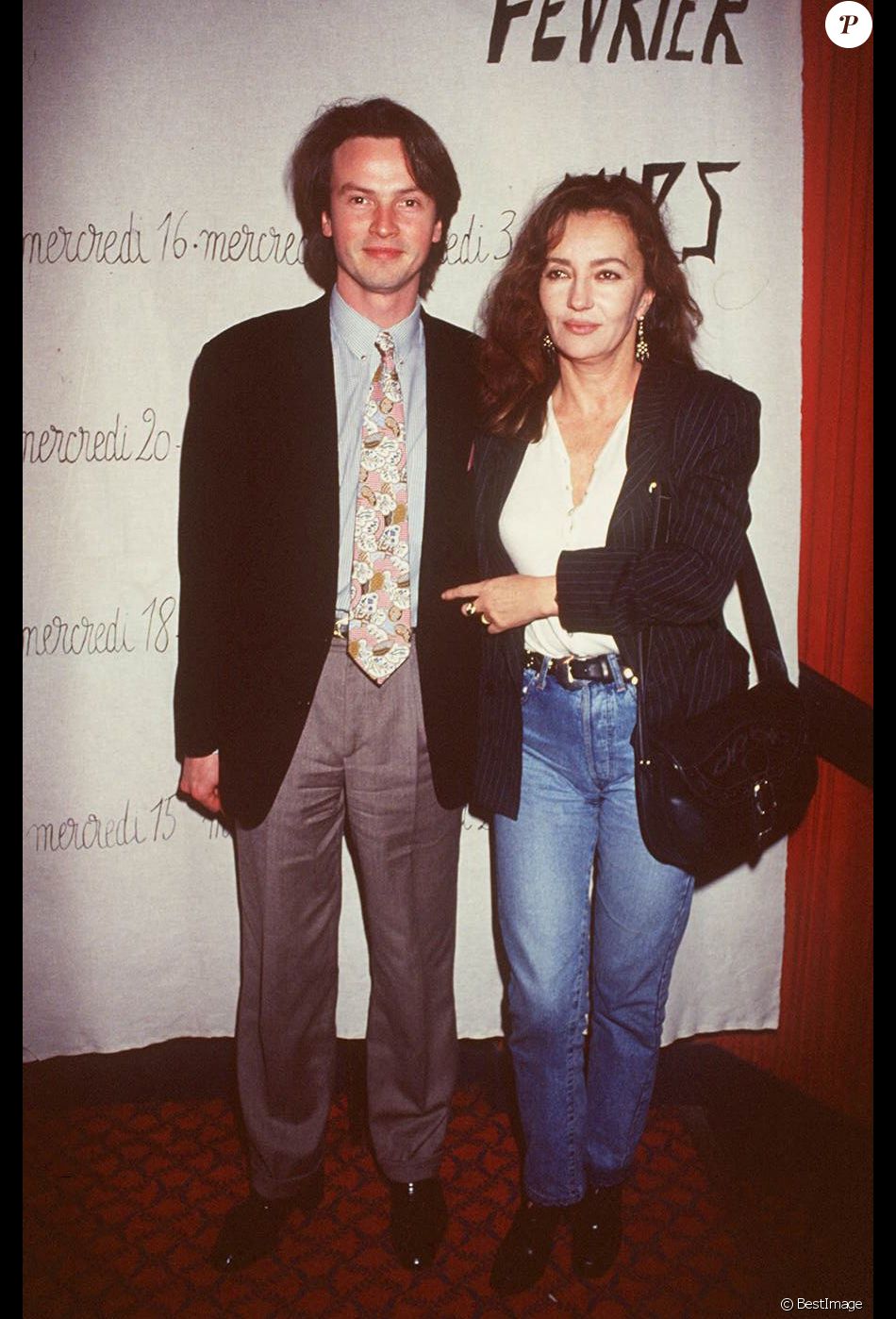 Bruno Finck et Caroline Cellier à la discothèque Colysée en 1992 ...