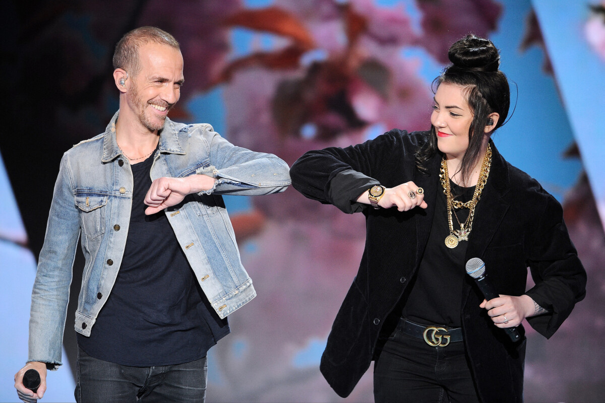 Photo : Calogero et Hoshi - Enregistrement de l'émission "La grande ...