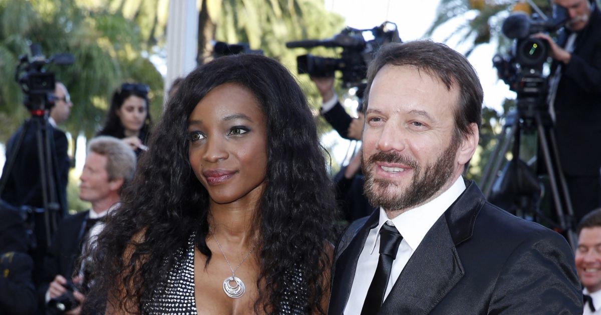 Samuel Le Bihan et sa compagne Daniela Beye - Montée des marches du film Inside Out (Vice-Versa ...