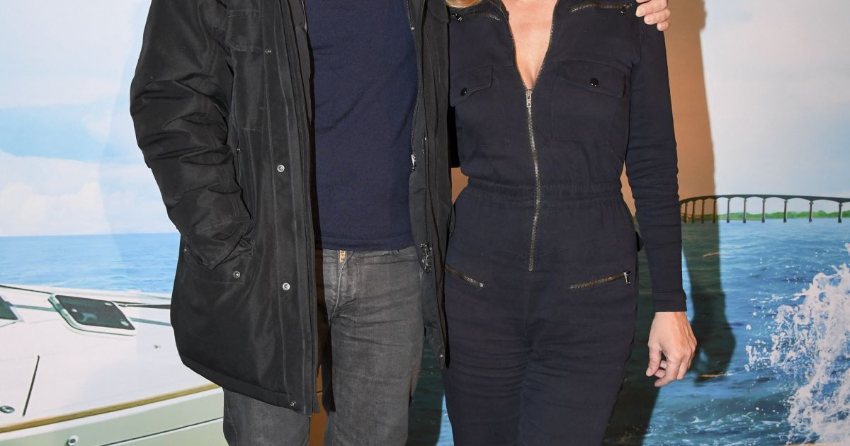 Mathieu Petit et sa compagne Mathilde Seigner - Avant-première du film ...