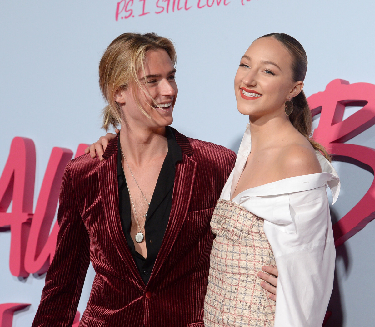 Photo : Luke Eisner et Ava Michelle - Avant-première du film "To All ...