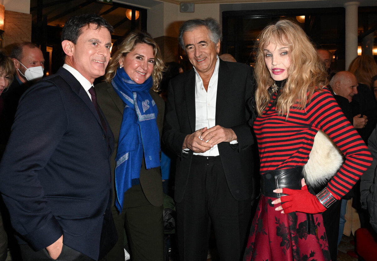 Photo : Manuel Valls et sa femme Susana Gallardo, Bernard-Henri Lévy et ...