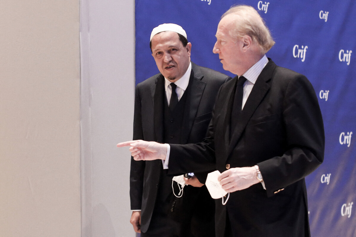 Photo : L'imam musulman de Drancy Hassen Chalghoumi et Brice Hortefeux ...