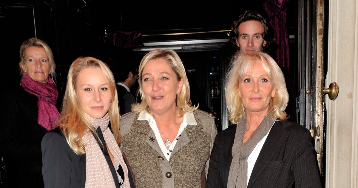 Marion Maréchal, sa mère Yann Le Pen et Marine Le Pen - Cocktail ...