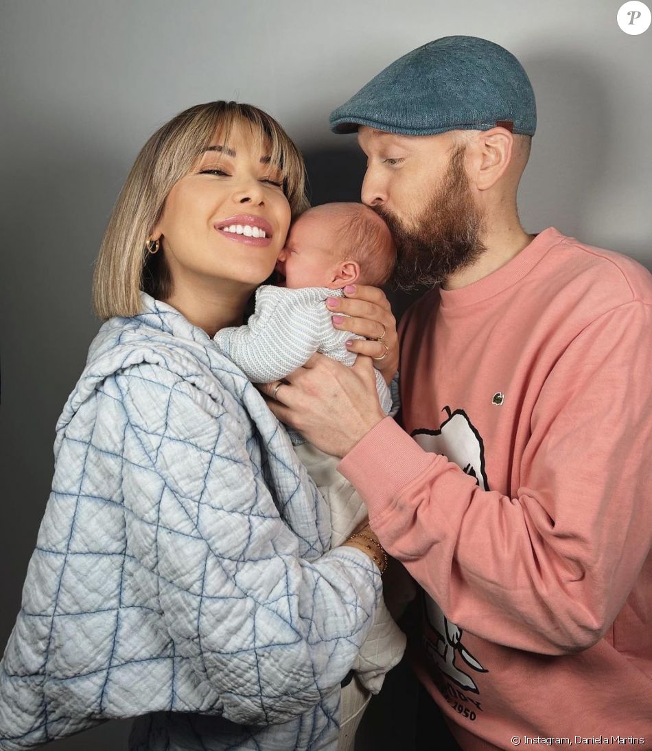Daniela Martins, son mari Julien et leur fils Martin. Instagram. Le 21 ...