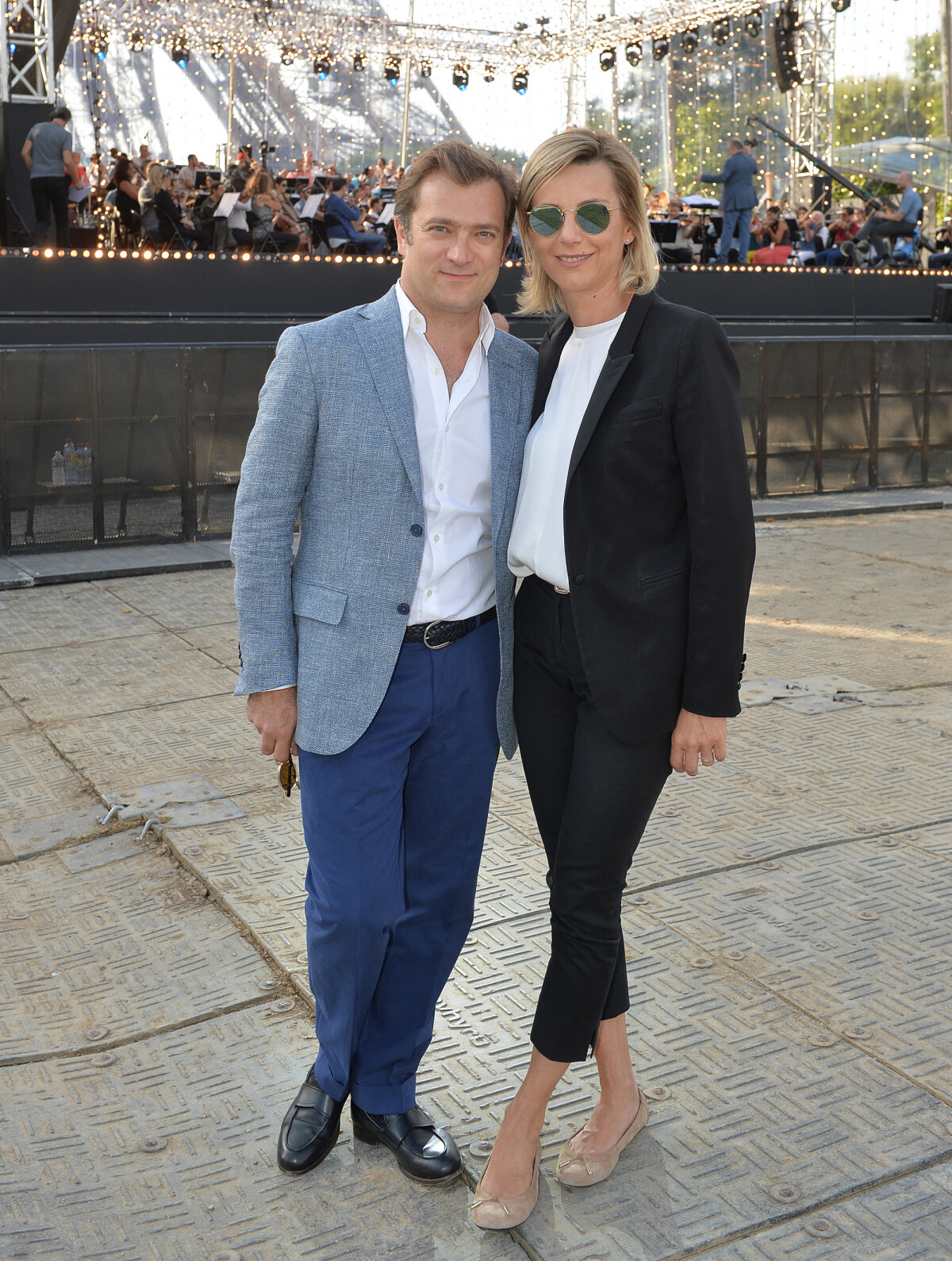 Photo : Exclusif - Laurence Ferrari et son mari Renaud Capuçon - Grand ...
