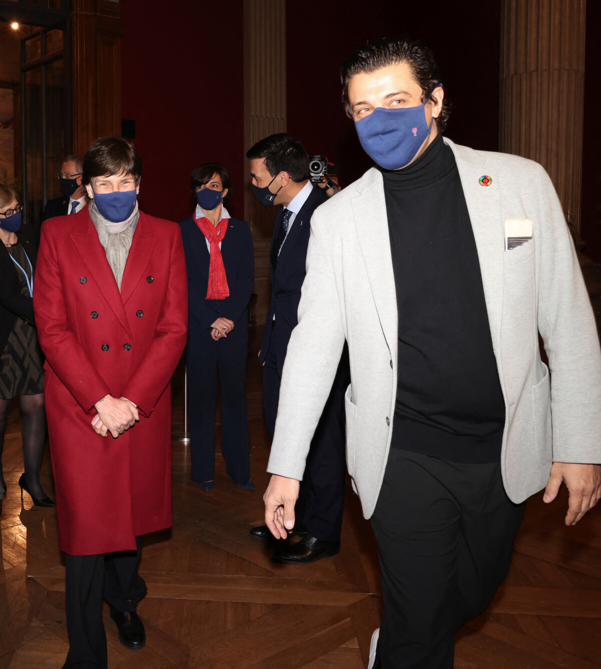Photo : La princesse Stéphanie de Monaco et Anthony Alberti lors de la ...