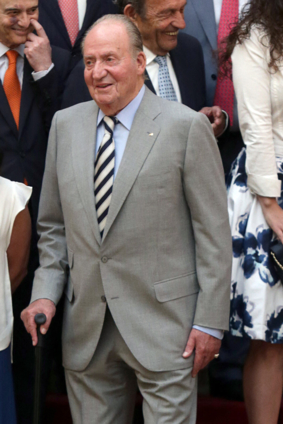 Photo Le Roi Felipe Vi Et Son Père Le Roi Juan Carlos Despagne