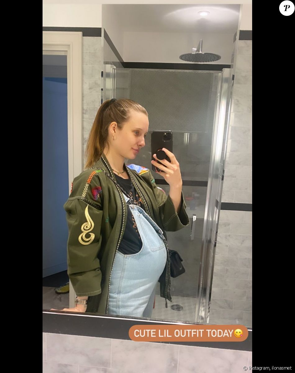 Ilona Smet enceinte : son ventre rond a bien poussé, elle le prouve avec une photo ! : le ...
