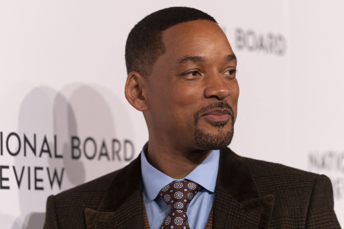 Photo : Will Smith au photocall du gala "2022 National Board Review ...