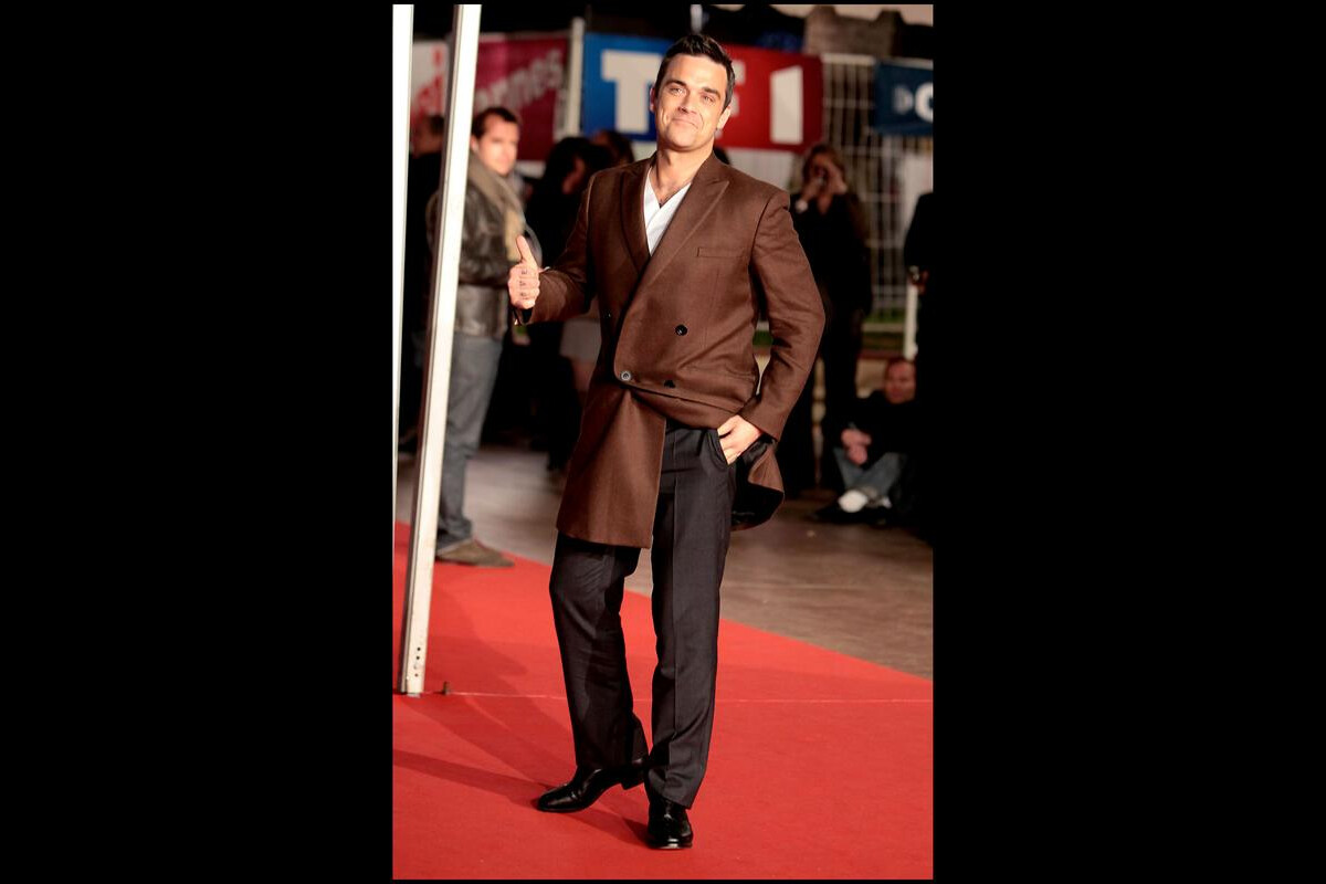 Photo : Robbie Williams aux NRJ Music Awards, le 23 janvier 2010 - Ode ...