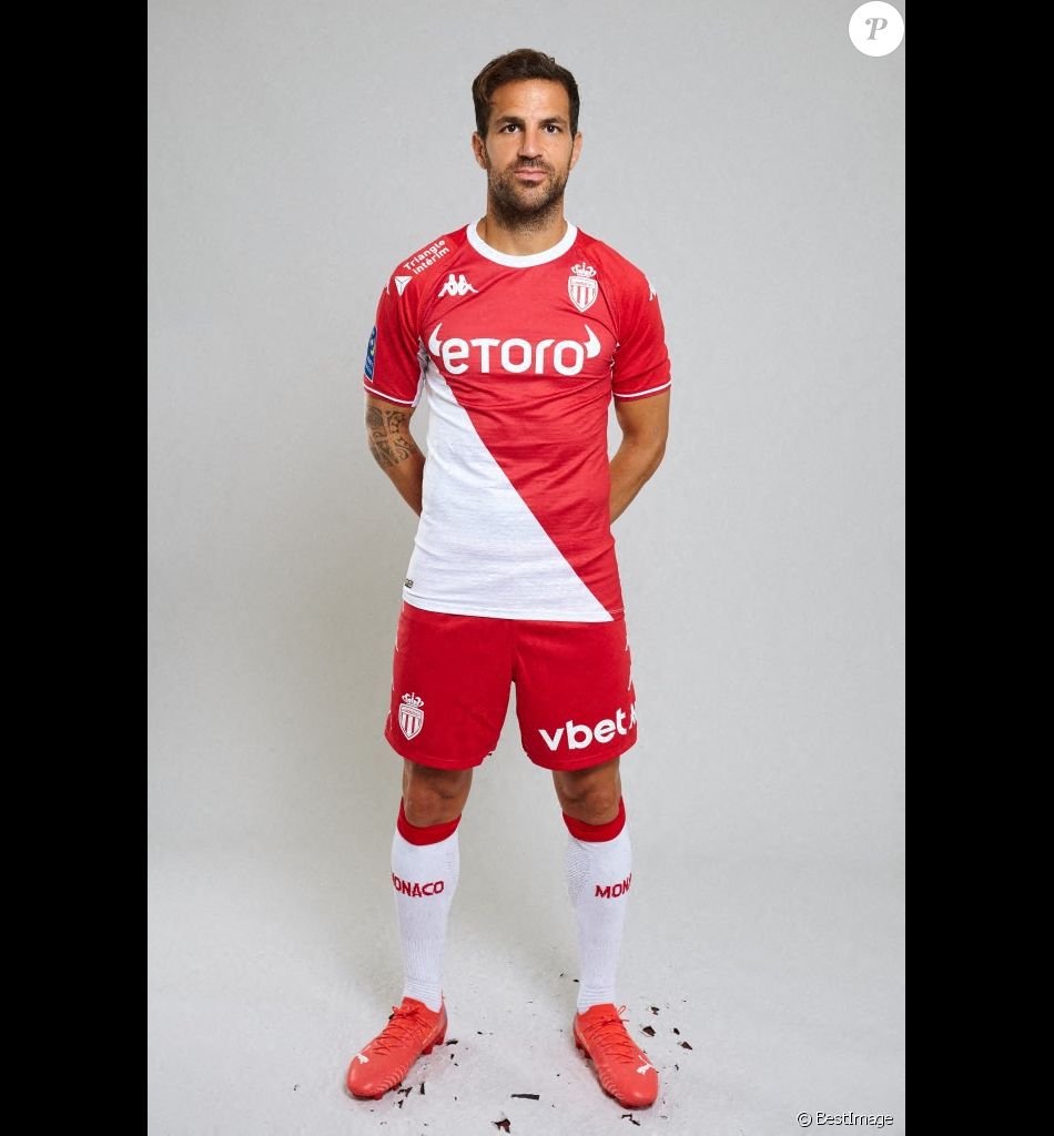 Cesc Fabregas - Présentation - AS Monaco - Photo Officielle. © AS ...