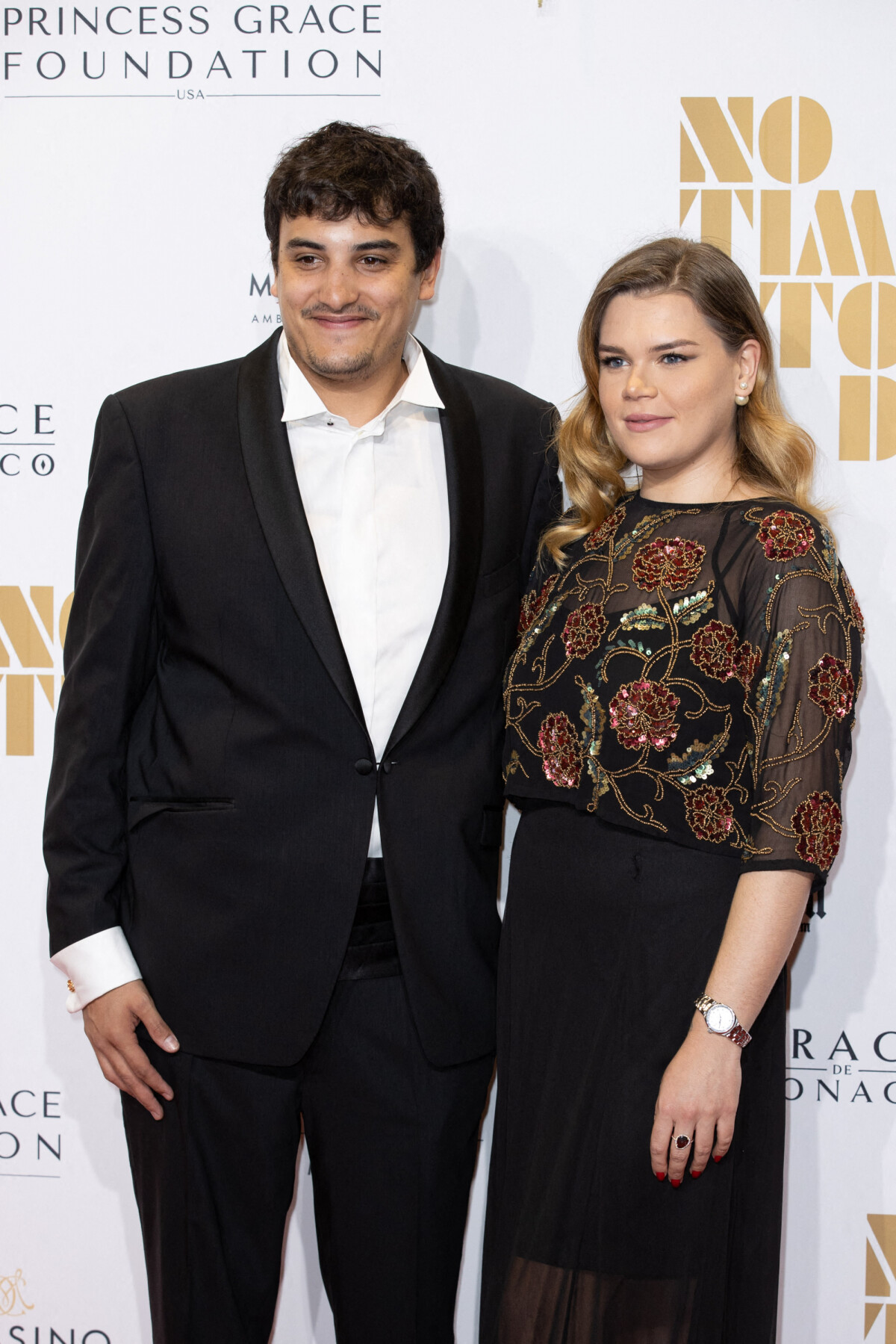 Photo : Camille Gottlieb et son meilleur ami, Médy Anthony durant l ...