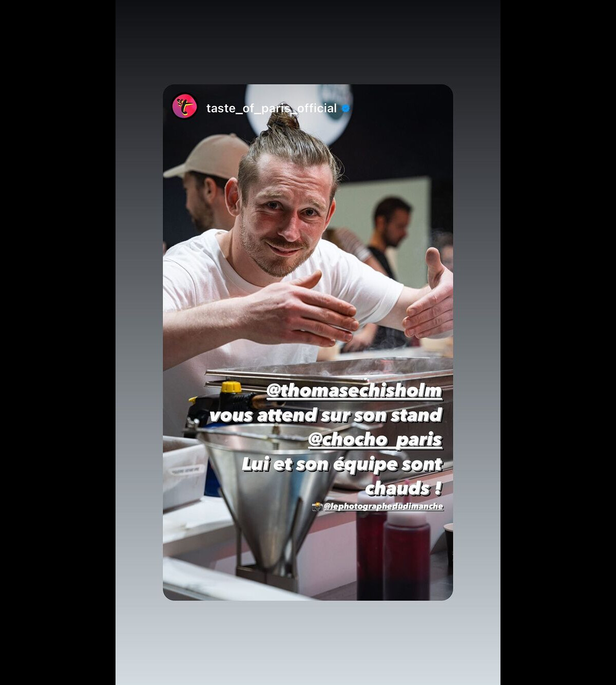 Photo : Thomas Chisholm, ex-candidat de "Top Chef" agressé au couteau à ...