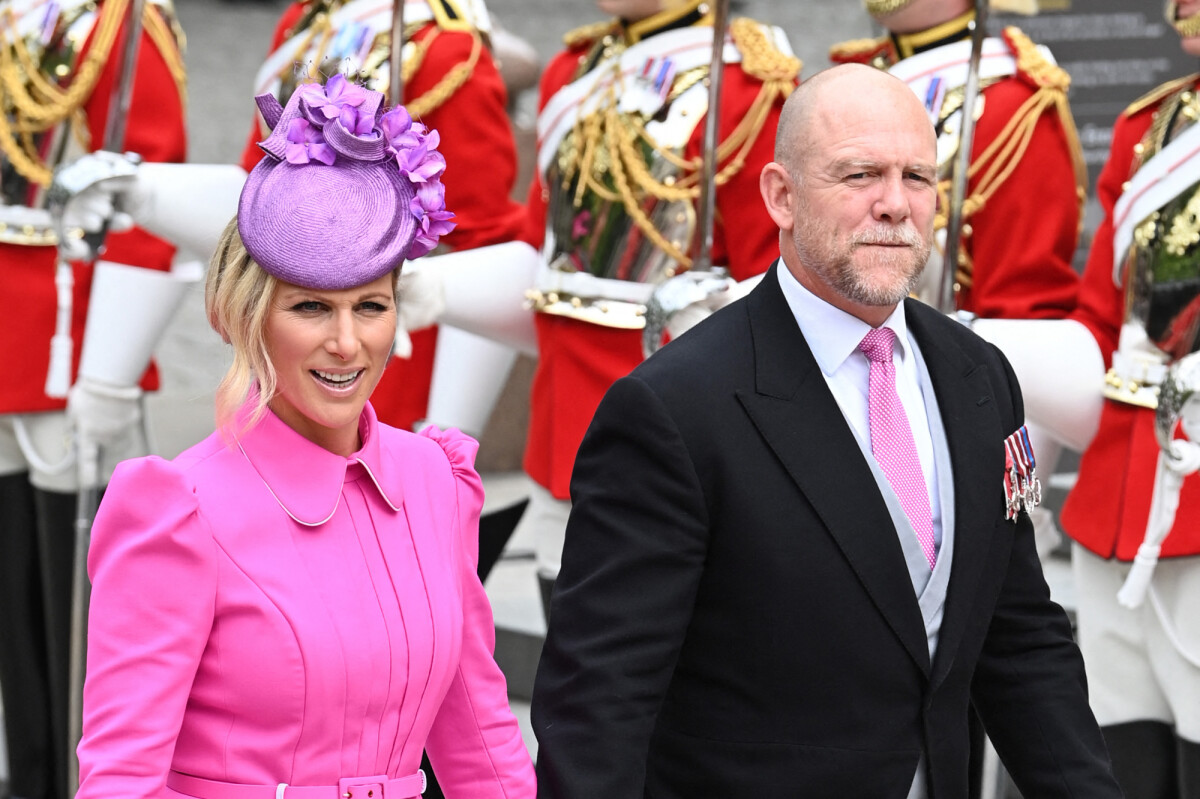 Photo : Zara Tindall et son mari Mike - Les membres de la famille ...