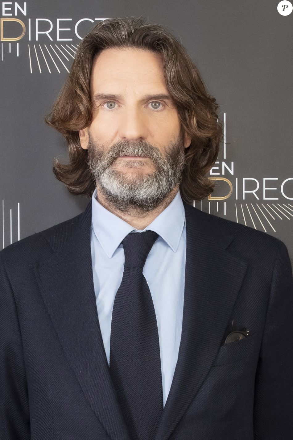 Frédéric Beigbeder en backstage de l'émission On Est En Direct à Paris ...