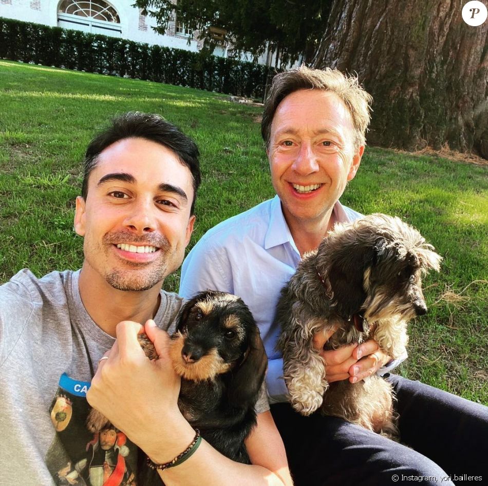 Stéphane Bern et son compagnon Yori Bailleres sur Instagram, 2021 ...