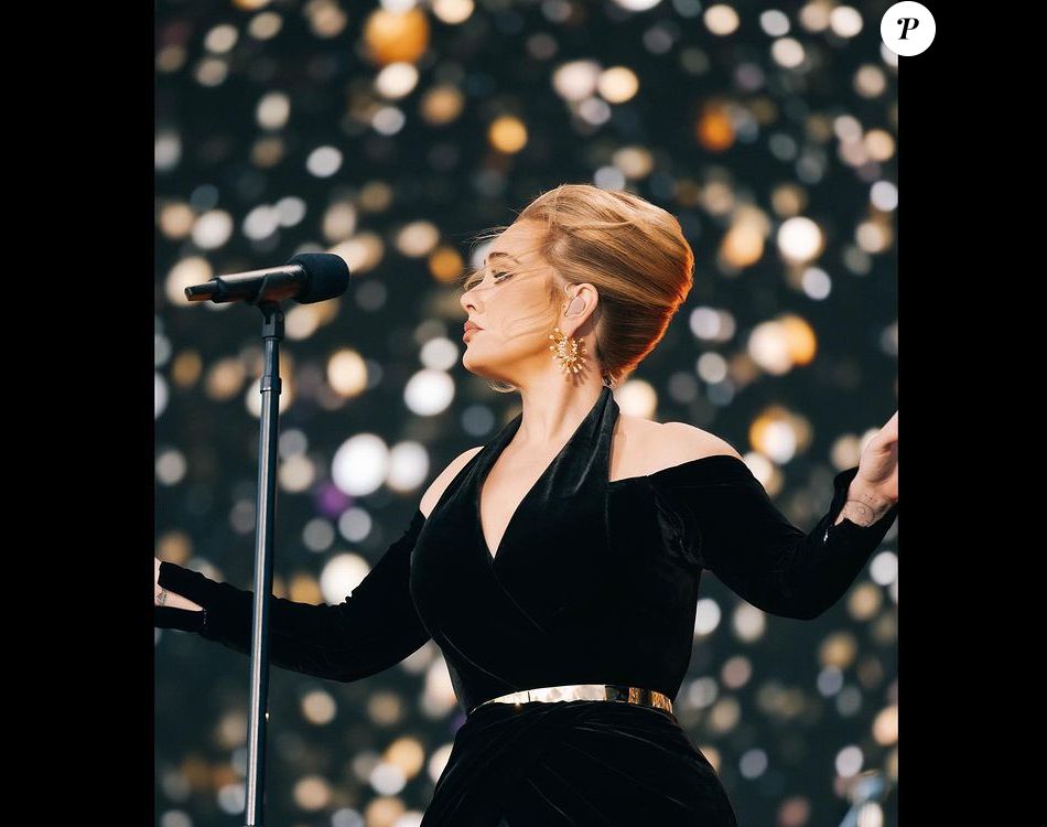 Adele en concert à Hyde Park à Londres. - Purepeople