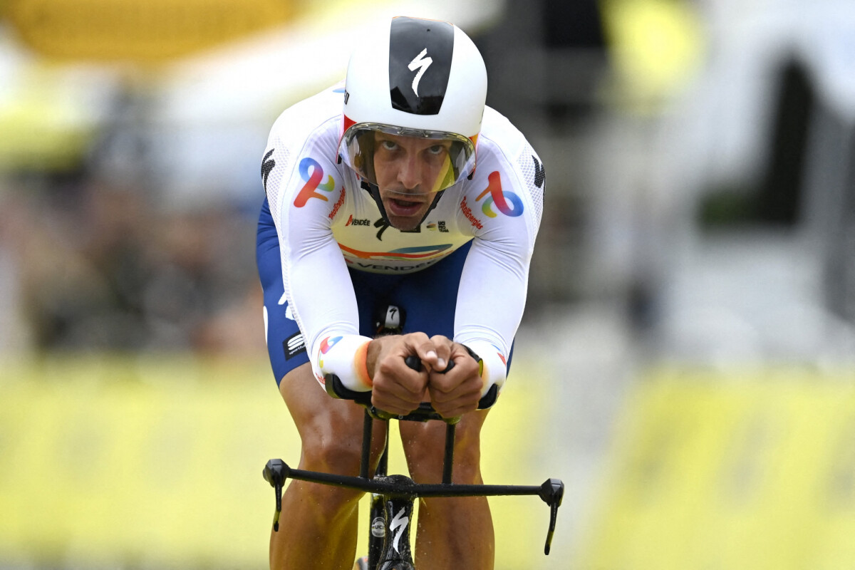 Photo : Daniel Oss - 1 ère étape de la 109 ème édition du Tour de ...