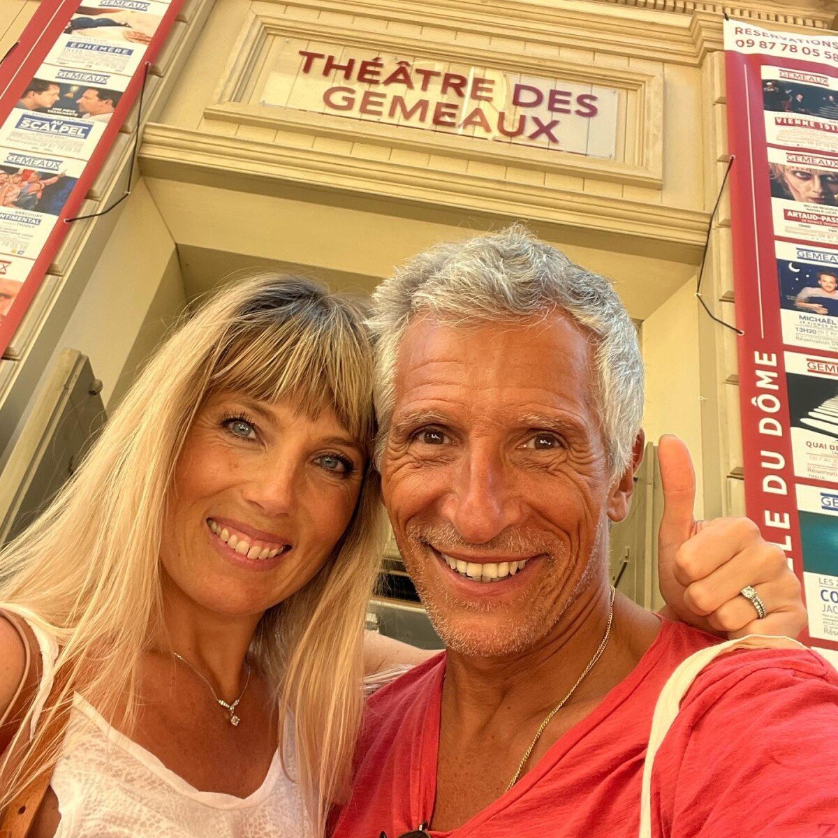 Photo : Nagui et sa femme Mélanie Page, complices et amoureux. - Purepeople Photo : Nagui et sa femme Mélanie Page, complices et amoureux. - Purepeople