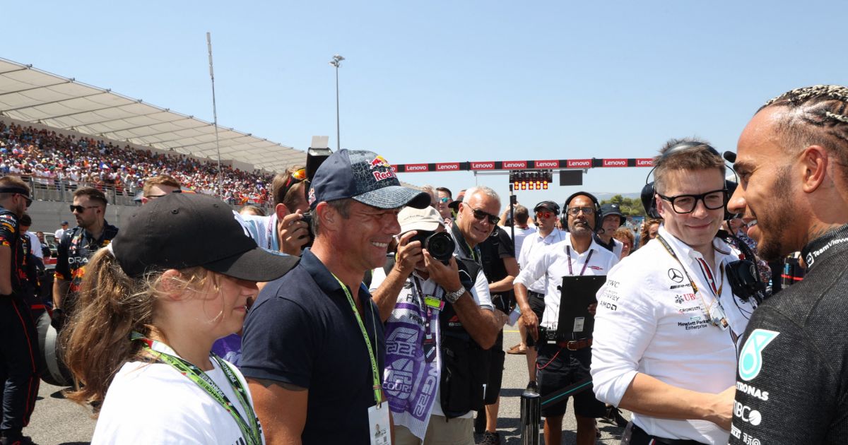 Loeb Sébastien, Lewis Hamilton - Les célébrités lors du Grand Prix de ...