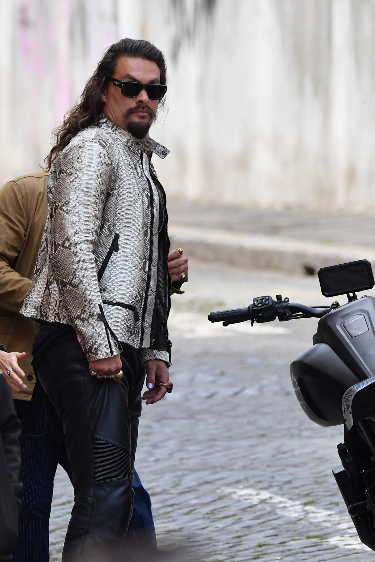Photo : Jason Momoa est sur le tournage du film "Fast & Furious" à Rome ...