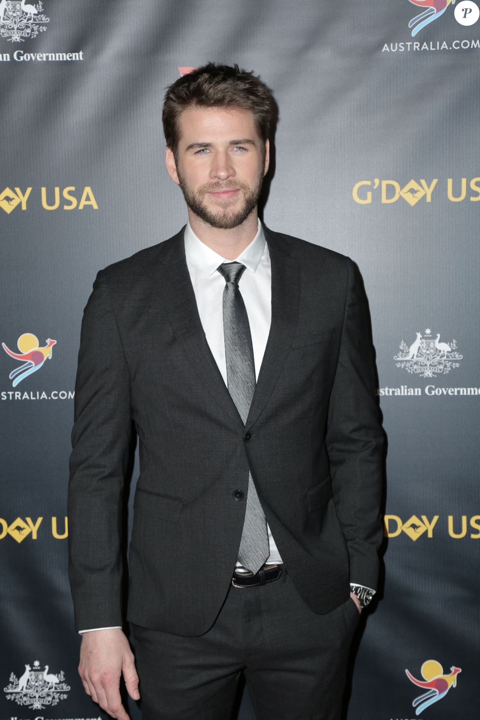 Liam Hemsworth - Les célébrités posent lors du photocall du Annual G ...